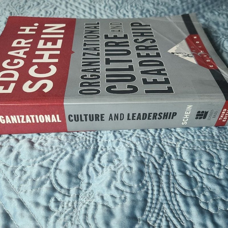 Organizational Culture and Leadership by Edgar H. Schein, Paperback ...