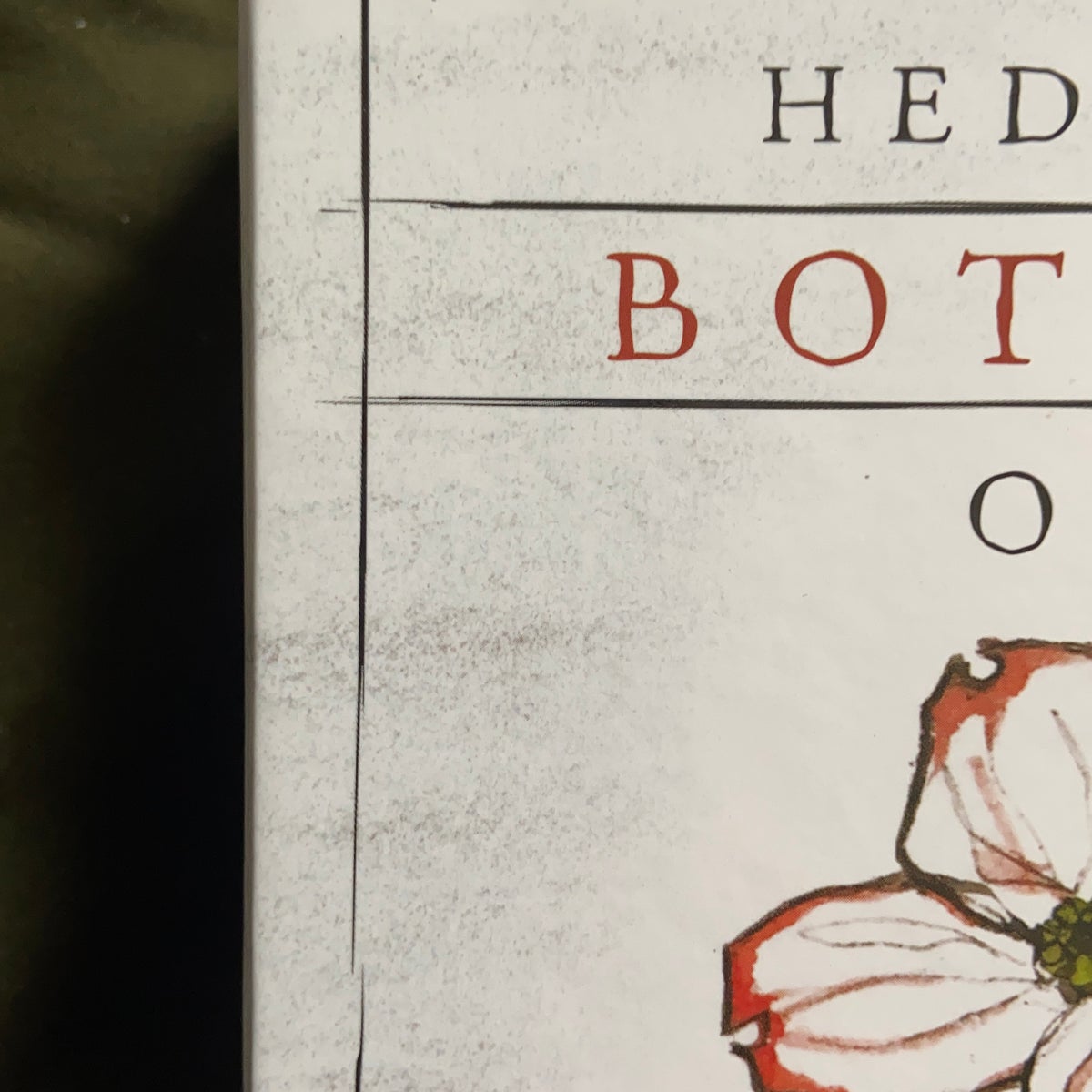 Hedgewitch Botanical Oracle by Siolo Thompson