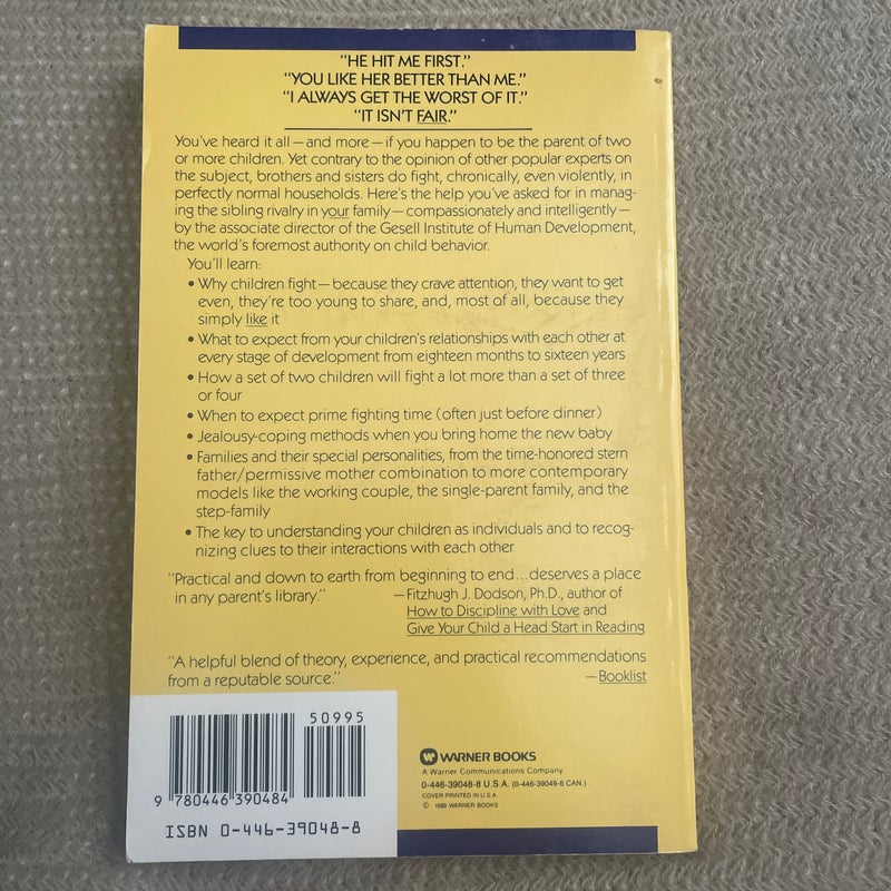 He Hit Me First by Louise Bates Ames