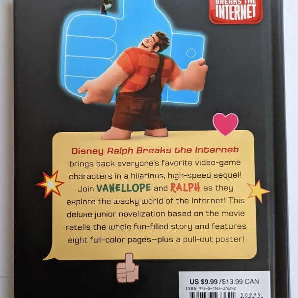 Ralph Breaks the Internet: the Deluxe Junior Novelization (Disney Wreck ...