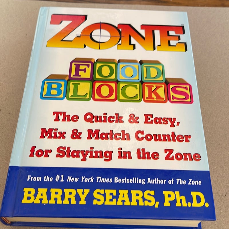 Zone Food Blocks by Barry Sears, Hardcover | Pangobooks