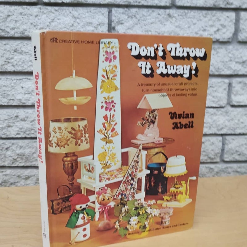 Don't Throw It Away by Vivian Abell, Hardcover | Pangobooks