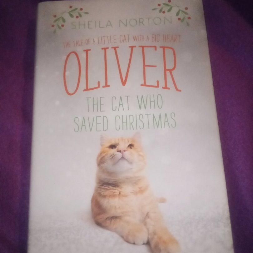 Oliver the Cat Who Saved Christmas by Sheila Norton