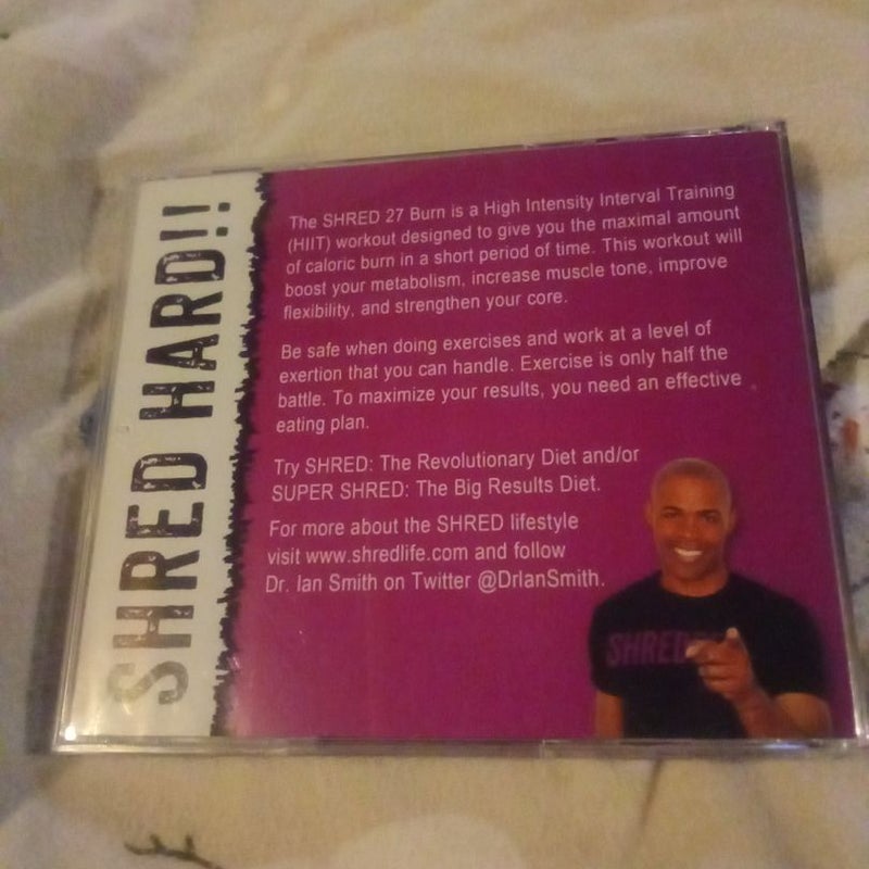 Shred 27 burn cardio workout DVD by , Hardcover | Pangobooks