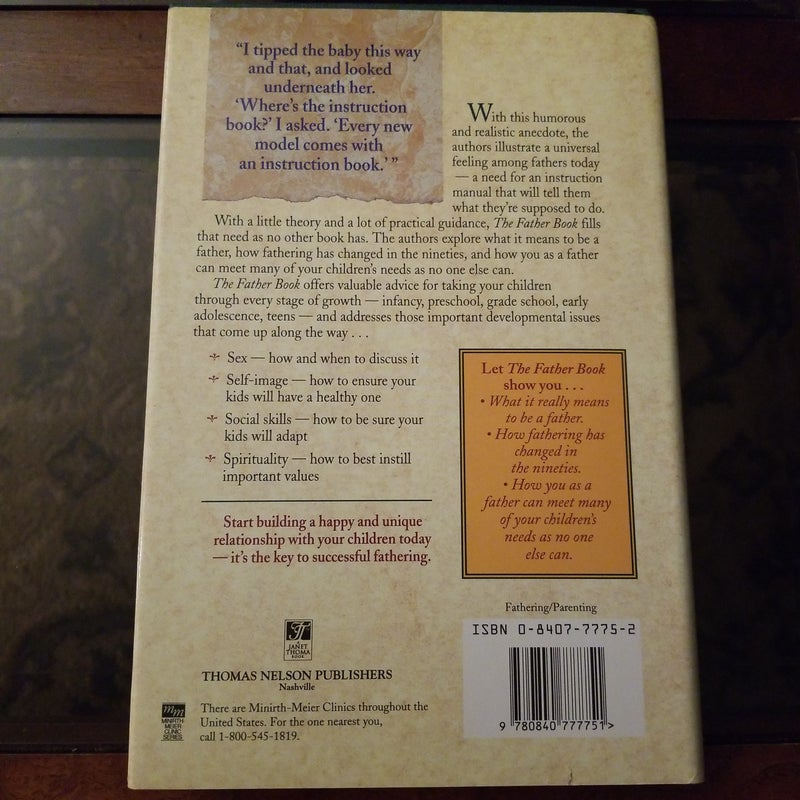 The Father Book by Frank Minirth, Brian Newman, Paul Warren