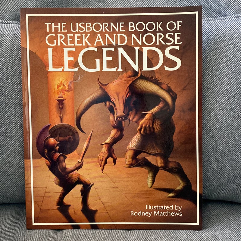 Greek and Norse Legends by Cheryl Evans, Anne Millard