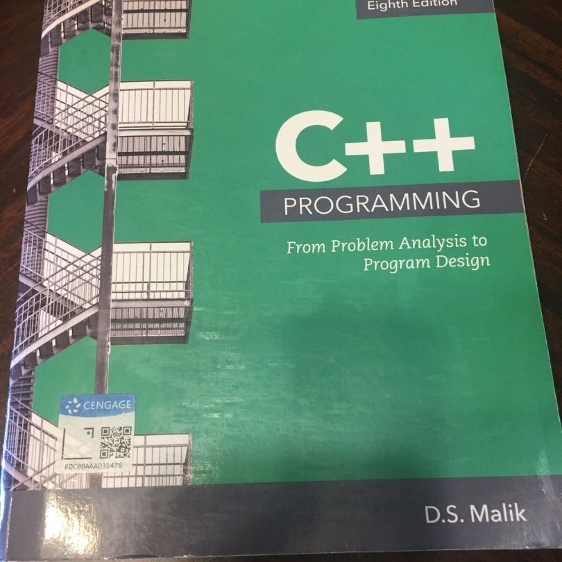 C++ Programming by D. S. Malik
