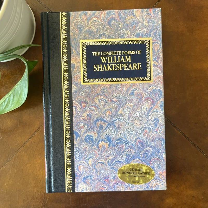 Complete Poems of William Shakespeare by William Shakespeare, Hardcover ...