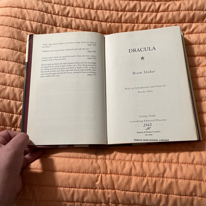 Dracula by Bram Stoker; George Stade (Consultant Editor); Brooke Allen ...