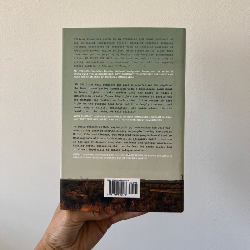 We Built the Wall by Eileen Truax, Hardcover | Pangobooks