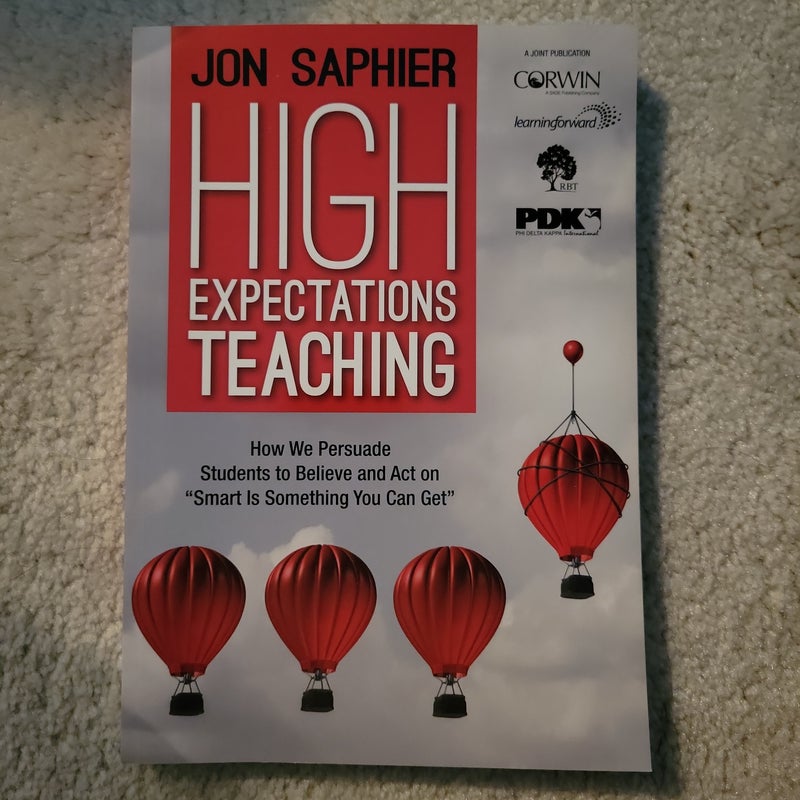 High Expectations Teaching by Jon Saphier