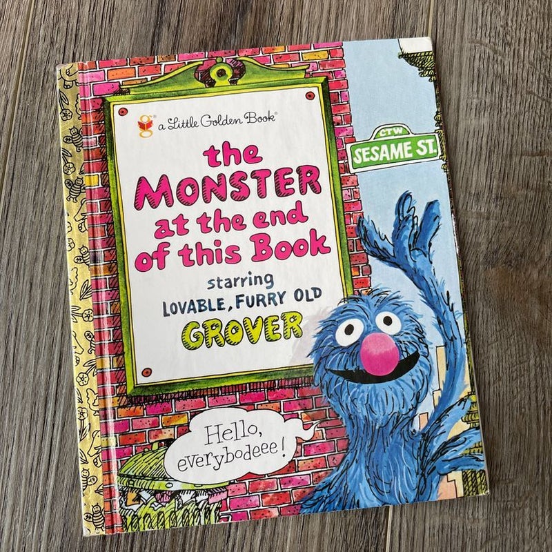 The Monster at the End of this Book by Jon Stone, Hardcover | Pangobooks