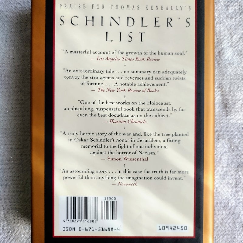 Schindler's List by Thomas Keneally, Hardcover | Pangobooks