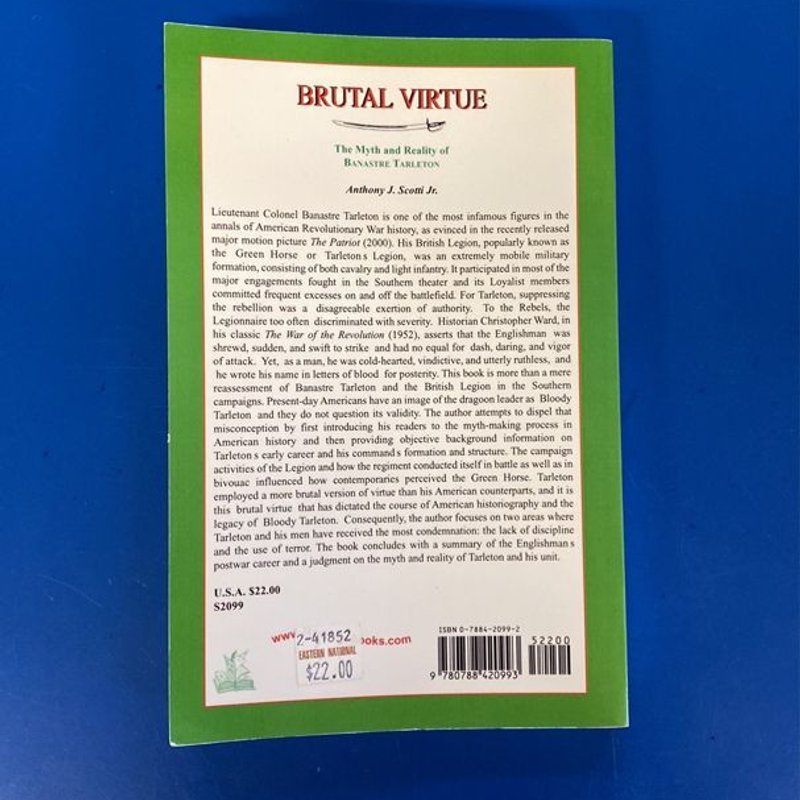 Brutal Virtue by Anthony Scotti