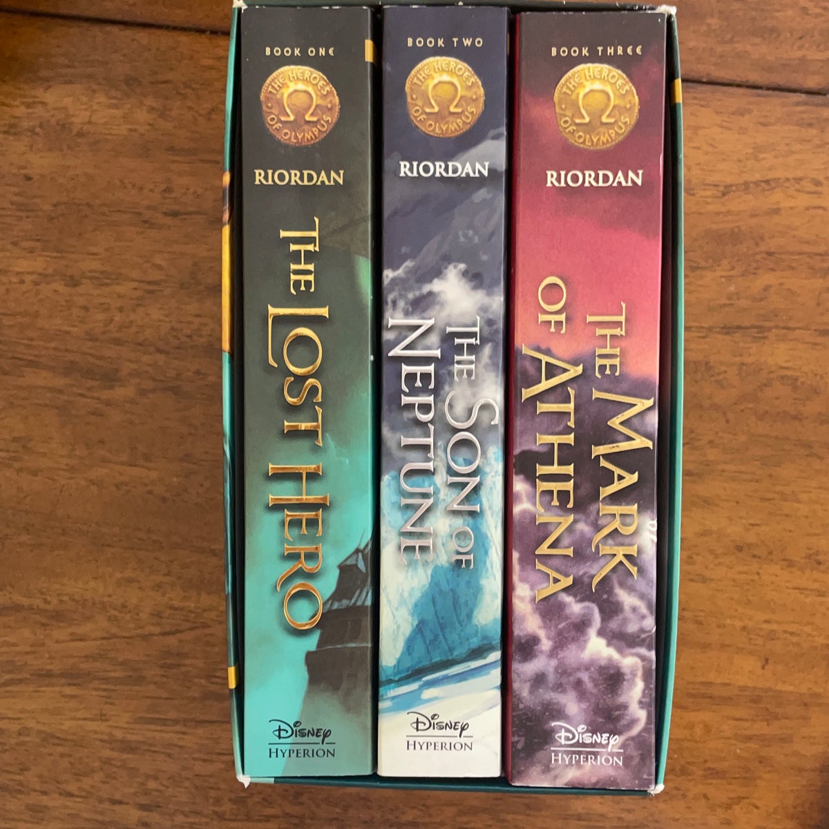 The Heroes of Olympus Paperback 3-Book Boxed Set by Rick Riordan ...
