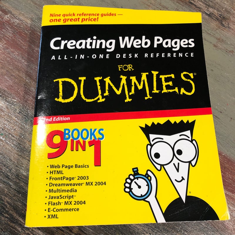Creating Web Pages All-in-One Desk Reference for Dummies® Creating Web Pages All-in-One Desk Reference for Dummies®