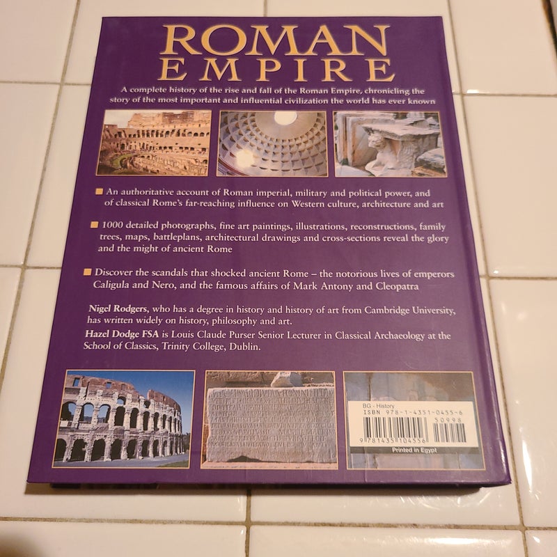 Roman Empire by Nigel Rodgers, Hazel Dodge