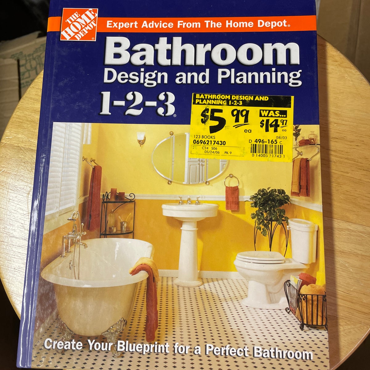 Bathroom Design and Planning 1-2-3 by Meredith Books Staff