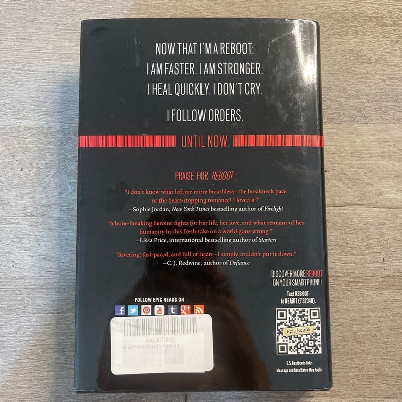 Reboot by Amy Tintera, Hardcover | Pangobooks