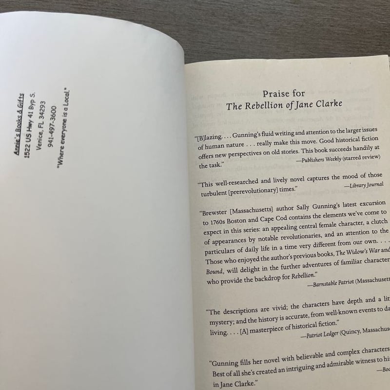 The Rebellion of Jane Clarke