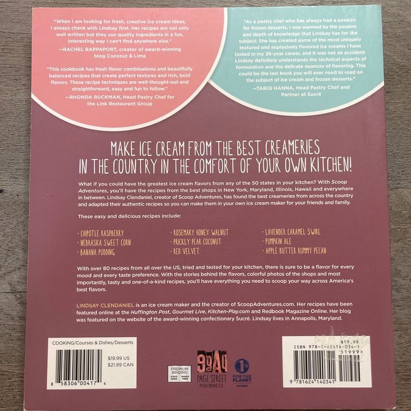 Scoop Adventures: the Best Ice Cream of the 50 States by Lindsay ...