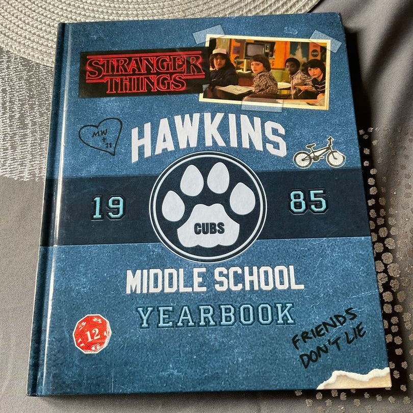 Hawkins Middle School Yearbook/Hawkins High School Yearbook (Stranger ...