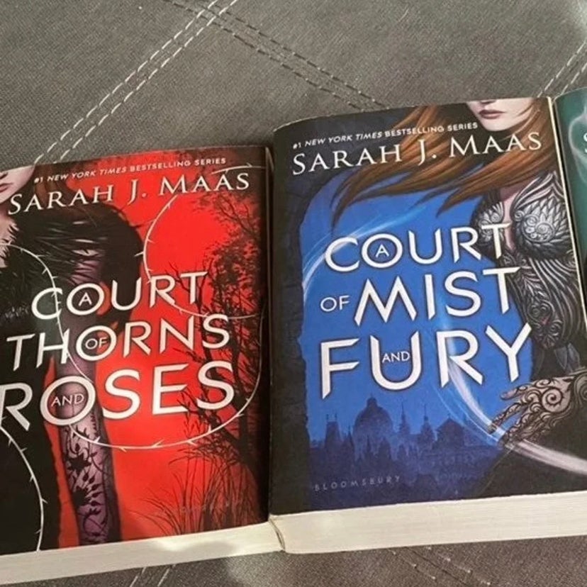 ACOTAR Paperback Original Covers Series by Sarah J Maas, Paperback | Pangobooks