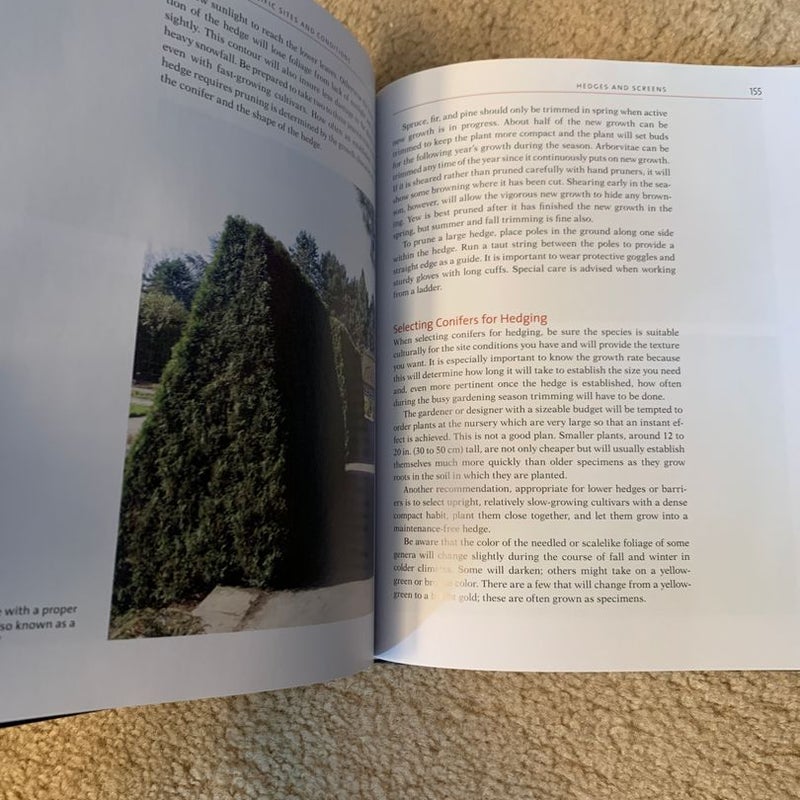 Designing with Conifers by Richard L. Bitner