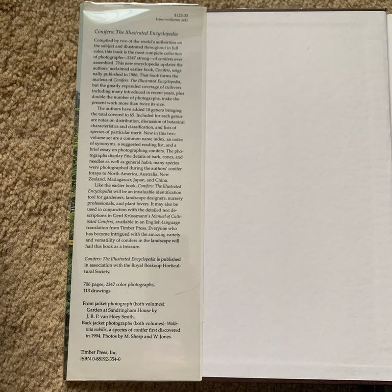 Conifers by D. M. van Gelderen, Hardcover | Pango Books