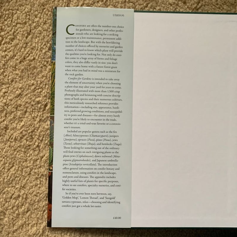 Conifers for Gardens by Richard L. Bitner