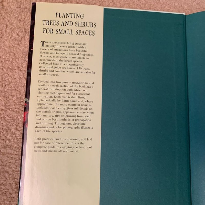 Planting Trees and Shrubs for Small Spaces by David Papworth, Hardcover ...