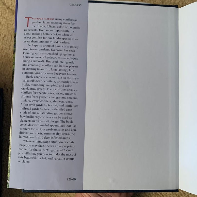 Designing with Conifers by Richard L. Bitner