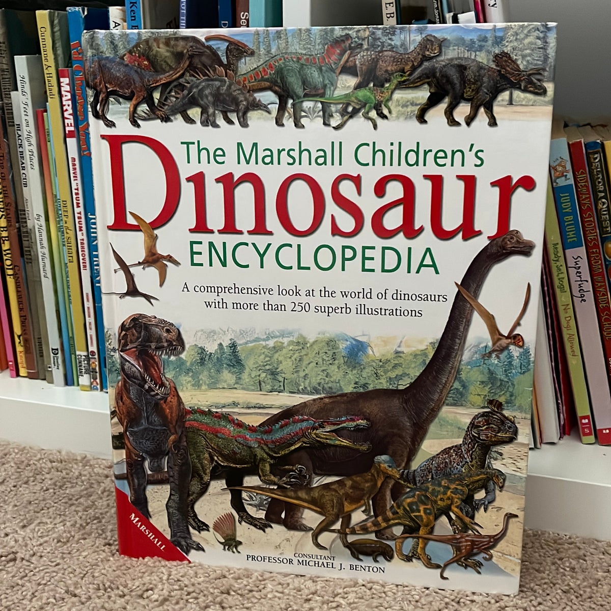 The Children's Dinosaur Encyclopedia by John Malam, Steve Parker, Jinny ...