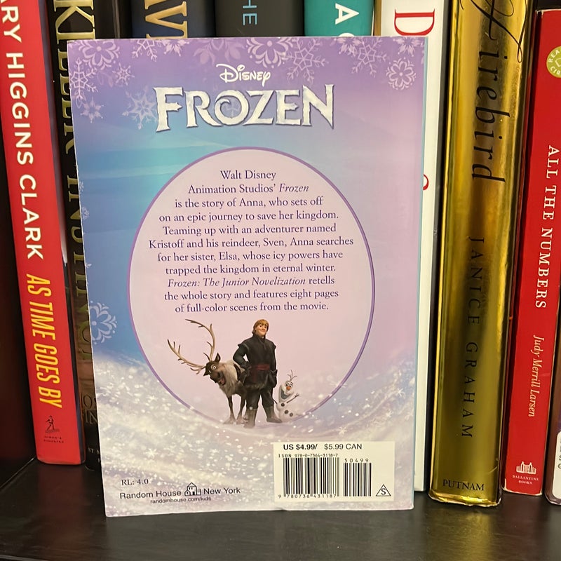 Frozen Junior Novelization (Disney Frozen) by RH Disney