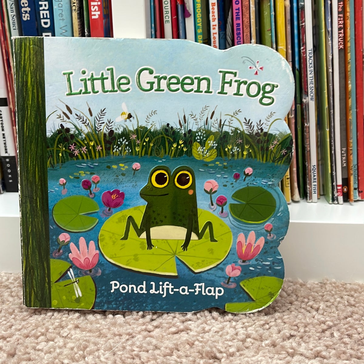 Little Green Frog by Ginger Swift