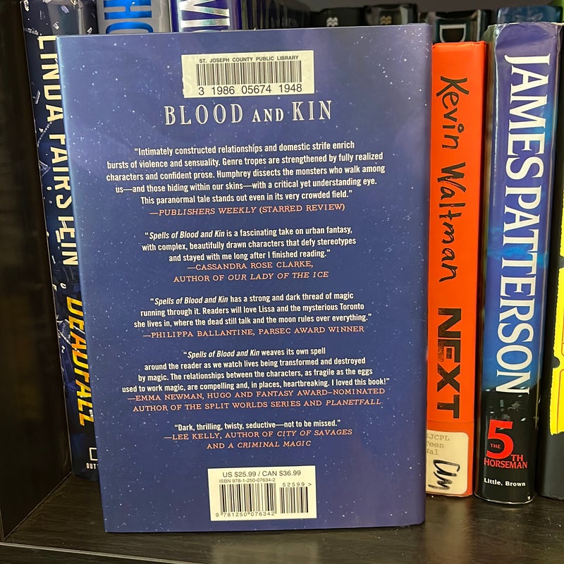 Spells of Blood and Kin by Claire Humphrey