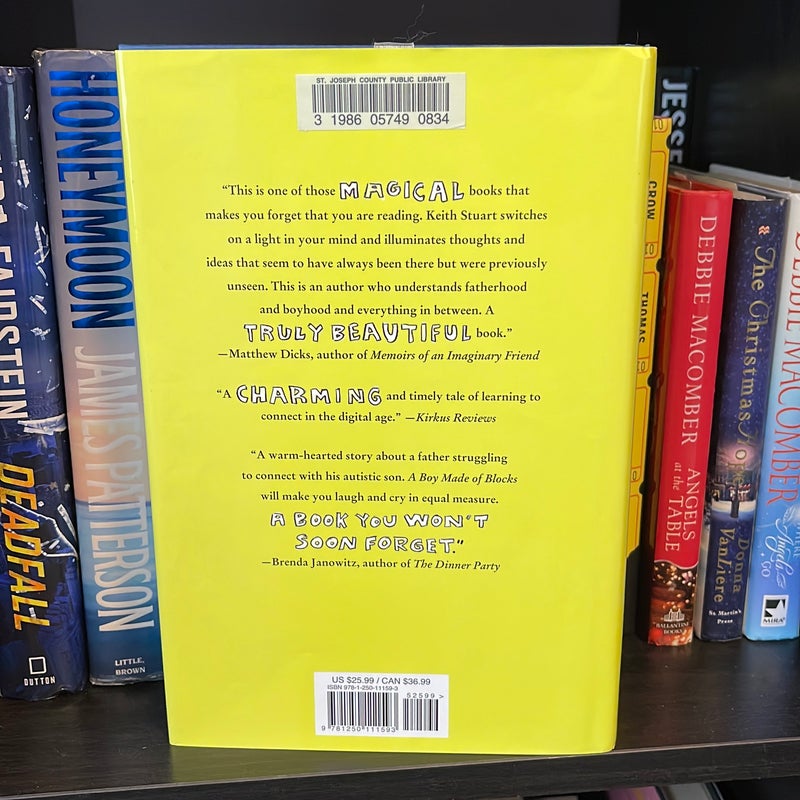 A Boy Made of Blocks by Keith Stuart, Hardcover | Pangobooks