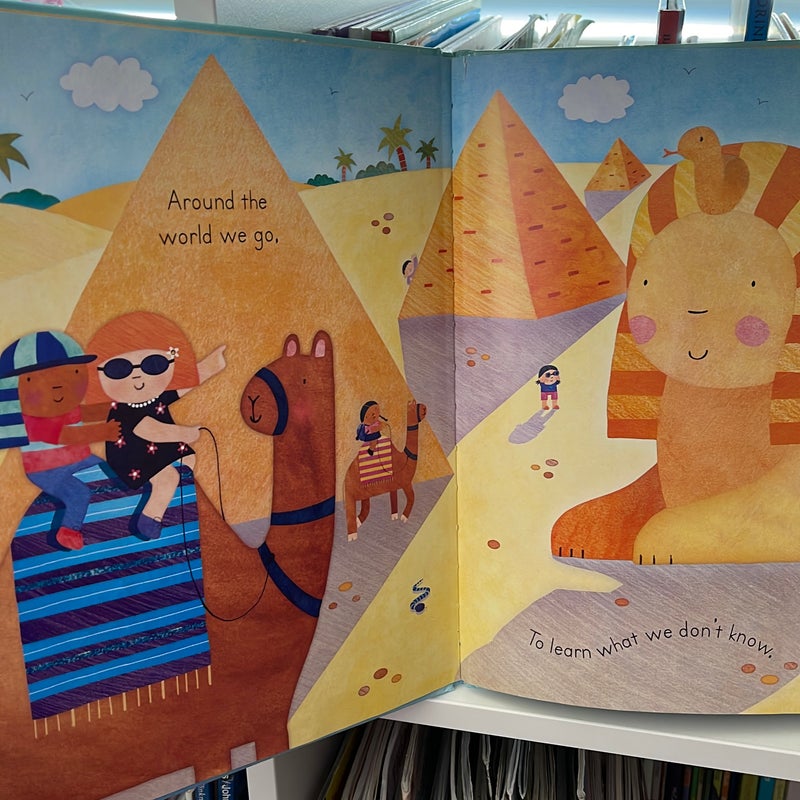 Around the World We Go! by Margaret Wise Brown, Hardcover | Pangobooks