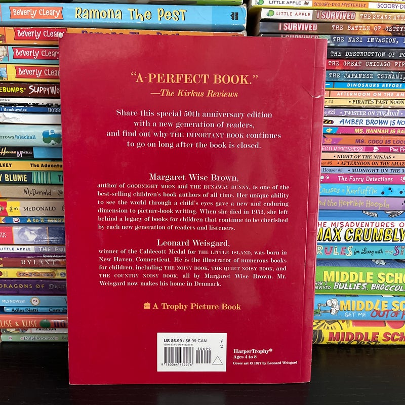 The Important Book by Margaret Wise Brown