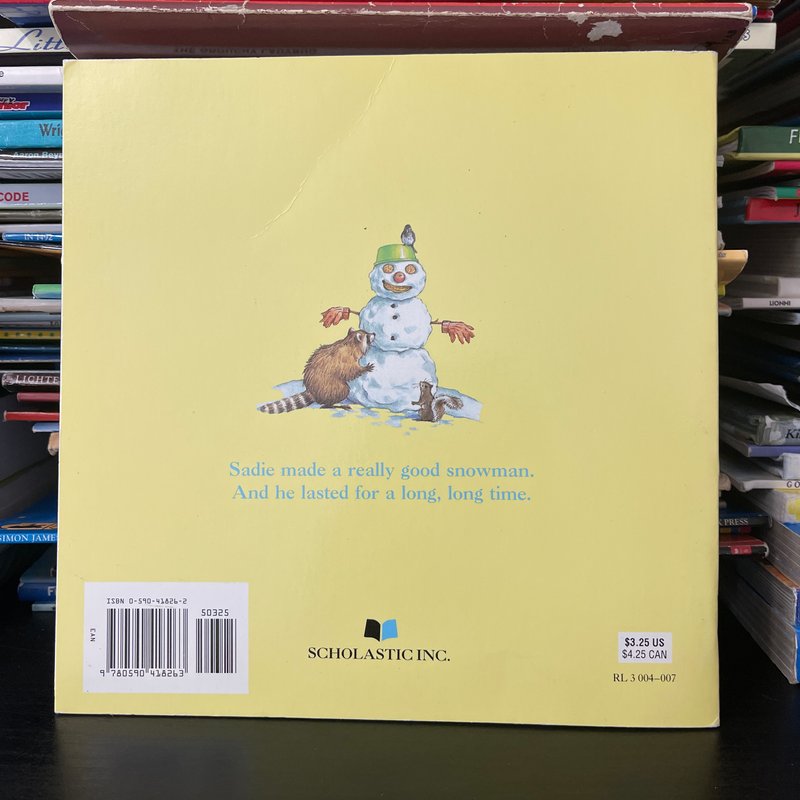 Sadie and the Snowman by Allen Morgan