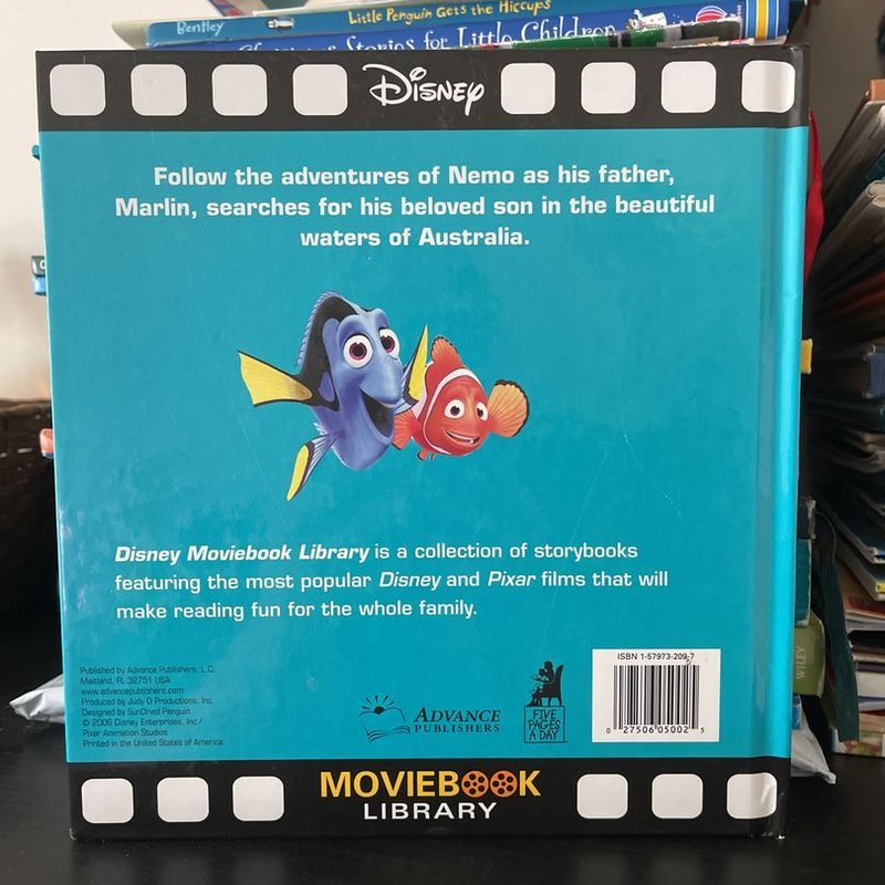 Disney Finding Nemo by Movie book Library, Hardcover | Pangobooks