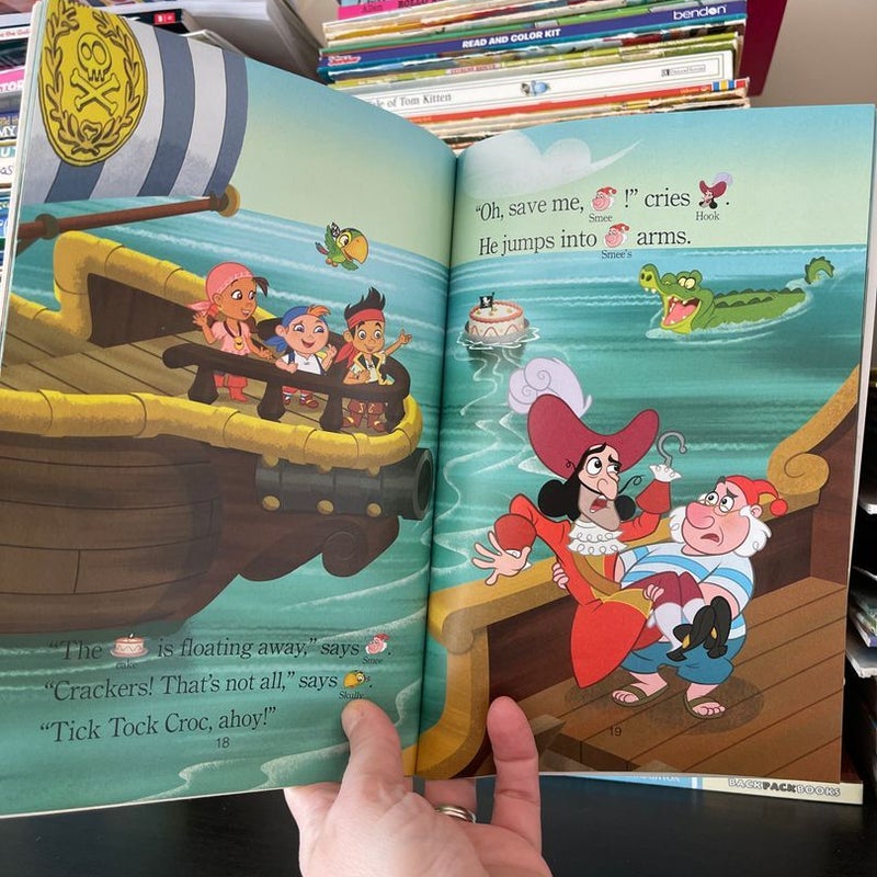 World of Reading: Jake and the Never Land Pirates the Croc Takes the ...