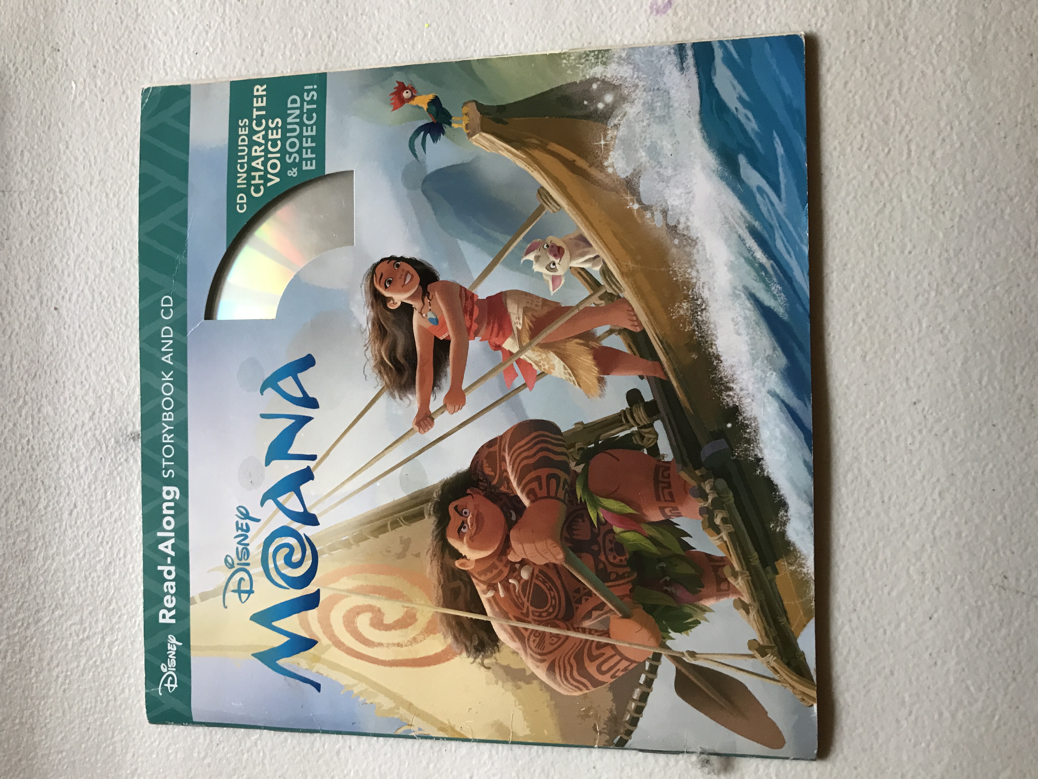 Moana Read-Along Storybook and CD by Disney Books, Paperback | Pangobooks