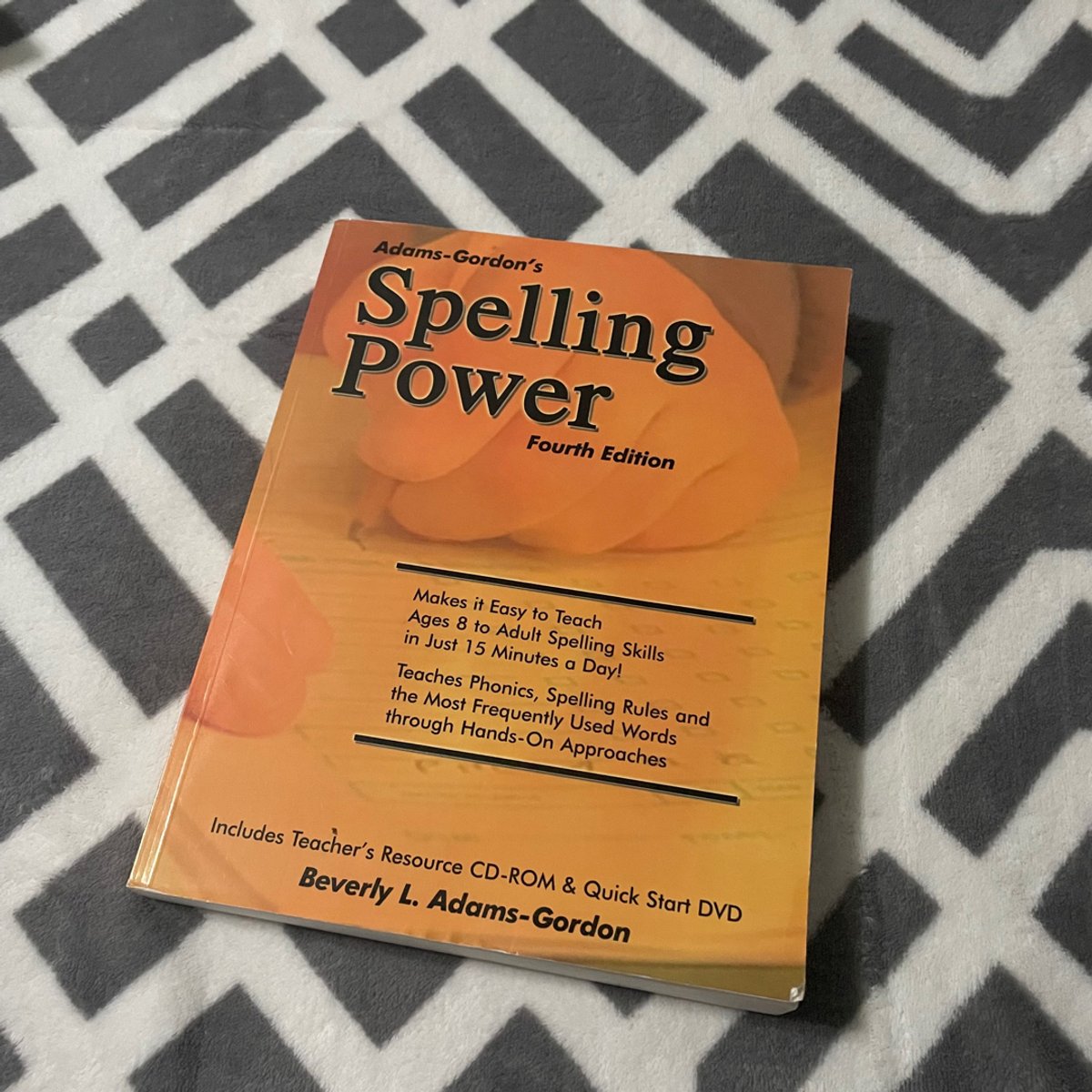 Spelling Power with Cd and Dvd (Teacher's) by Adamsgordon