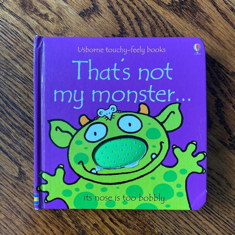 That's Not My Monster by Fiona Watt, Hardcover | Pangobooks