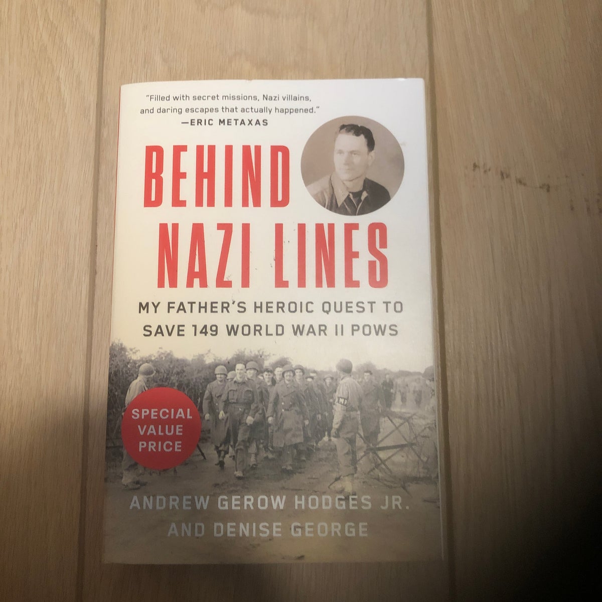 Behind Nazi Lines by Andrew Gerow Hodges, Denise George