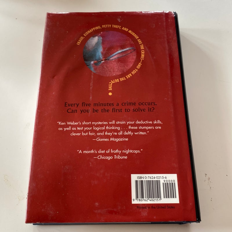 The Five Minute Mysteries Reader by Ken Weber, Hardcover | Pangobooks