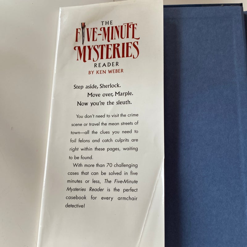 The Five Minute Mysteries Reader by Ken Weber, Hardcover | Pangobooks