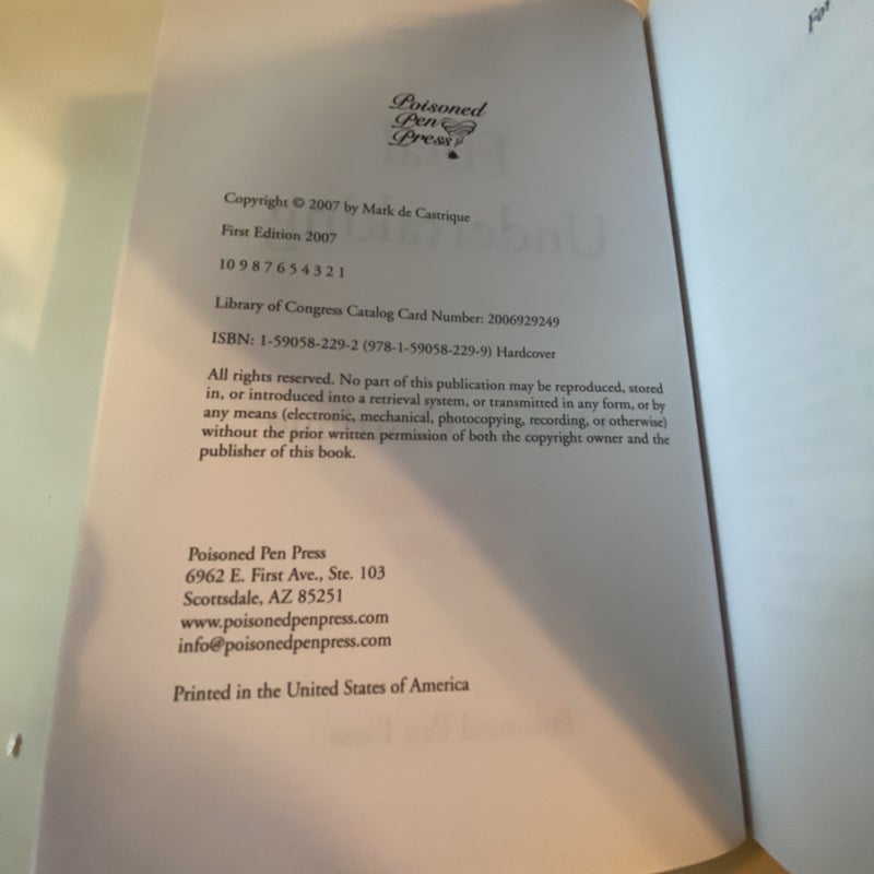 Final Undertaking by Mark de Castrique, Hardcover | Pangobooks