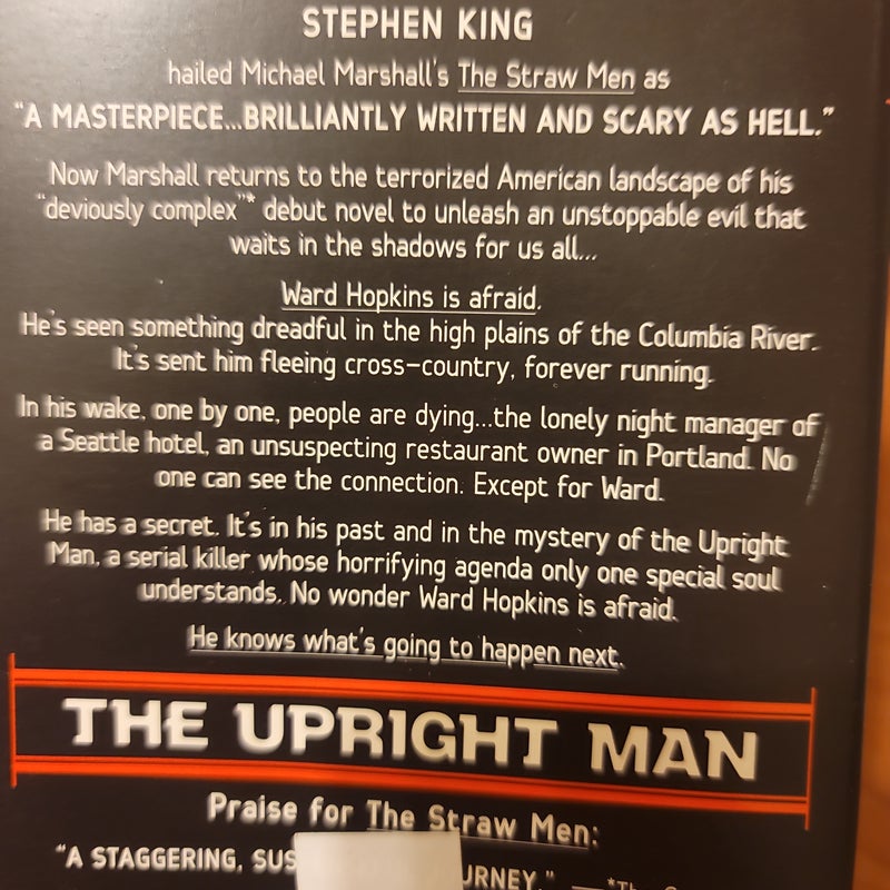 The Upright Man by Michael Marshall
